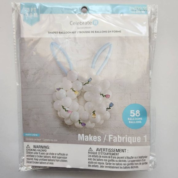 Celebrate It | Party Supplies | Celebrate It Easter Bunny Balloon Kit ...